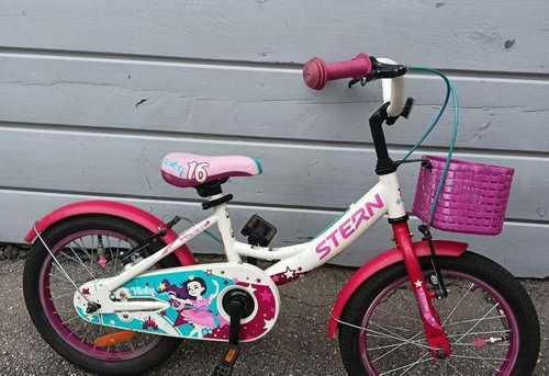 Детский велосипед stern 16 для девочки