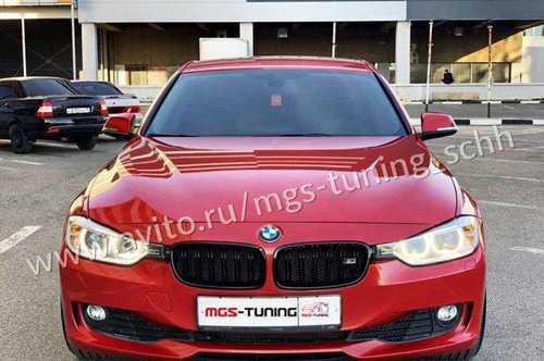 Решетка радиатора в стиле М3 черная + M3 Bmw