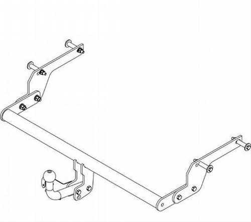 Фаркоп Renault Logan I/II седан, Sandero/ Stepway