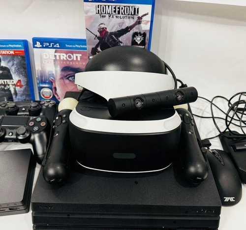 Sony ps4 slim 1tb   VR   Клавиатура и мышка