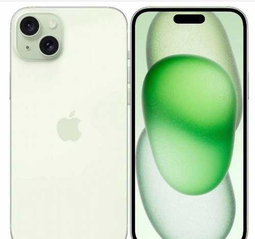 iPhone 15 Plus, 128 gb, Green, 1 sim   esim