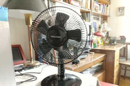 Настольный вентилятор Coolfort CF, новый, мощный