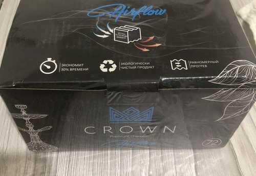 Уголь для кальяна кокосовый Crown