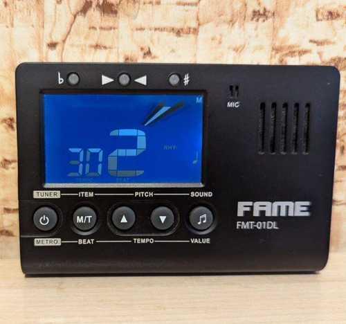 Метроном тюнер Fame FMT-01DL