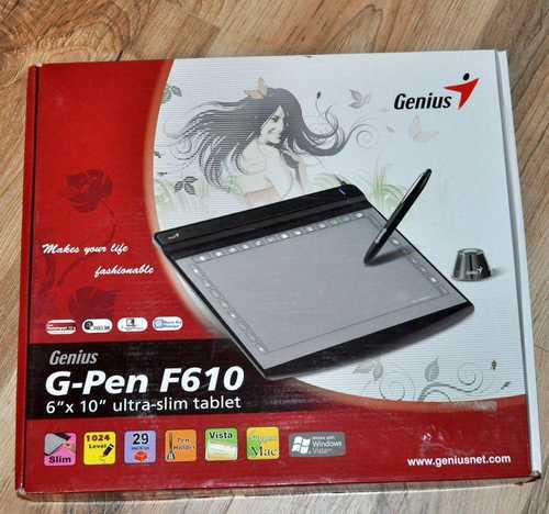 Графический планшет Genius G-Pen F610