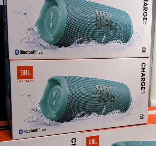 Новая JBL Charge 5 бирюзовый оригинал