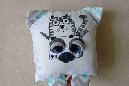 Подушка декоративная котик