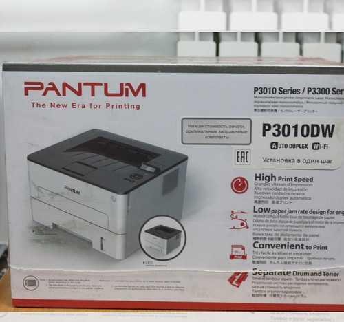 Принтер лазерный Pantum P3010DW