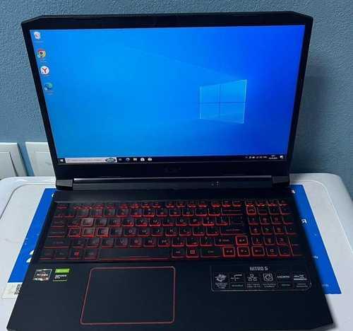 Ноутбук Acer Nitro 5 N20C1/GTX1650TI/SSD512/16RAM
