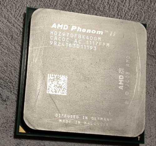 Процессор AM3/AM3 : Phenom II X4 970 (4x 3.5 ггц)