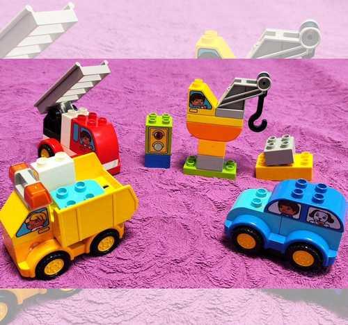 Lego duplo мои первые машинки 10816