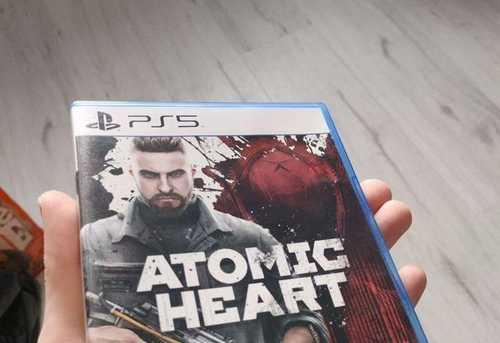 Atomic heart PS5 на диске