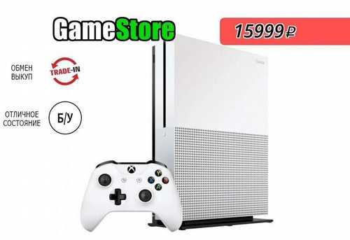 Xbox One S 1Tb Белая (2) Игровая приставка M б/у