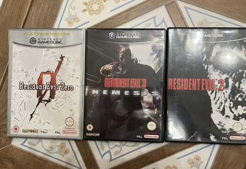 Resident Evil 2, 3 и Zero для GameCube