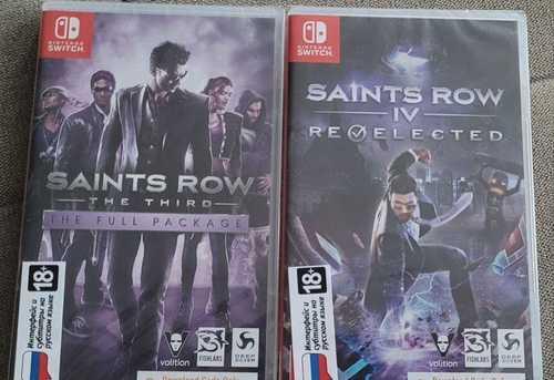Saints row 3 и 4 для Nintendo switch