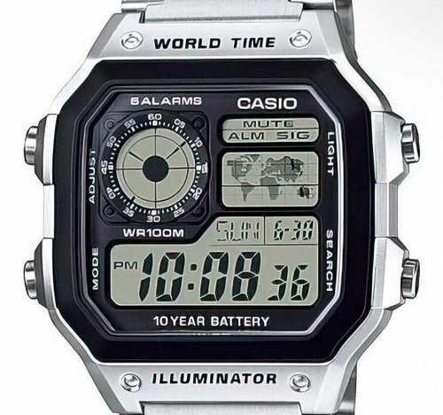 Мужские наручные часы Casio AE-1200WHD