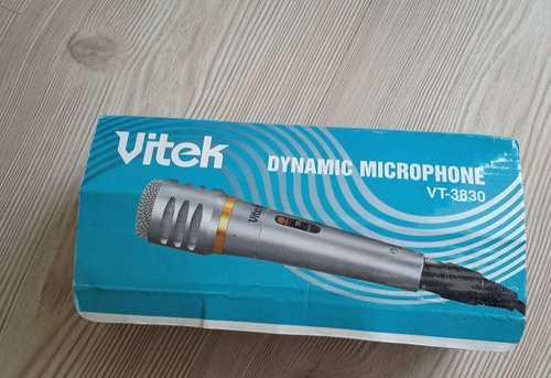 Микрофон динамический Vitek VT-3830