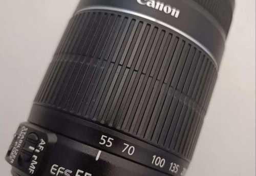 Объектив Canon EF-S 55-250mm F 4-5,6 IS II б/у
