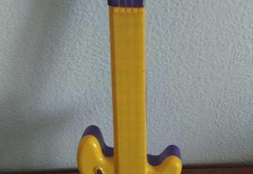 Игрушечная гитара с медиатором, мягкая игр петух