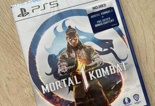 Mortal kombat 1 ps5 диск с игрой