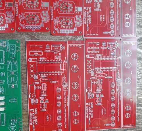 Часы nixie ин-12,ив-4,ин-14,ин-2,ин,8 итд и платы