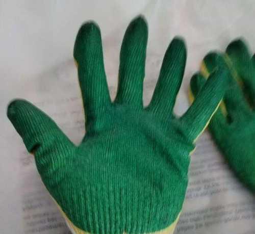 Перчатки рабочие с нитриловые обливом