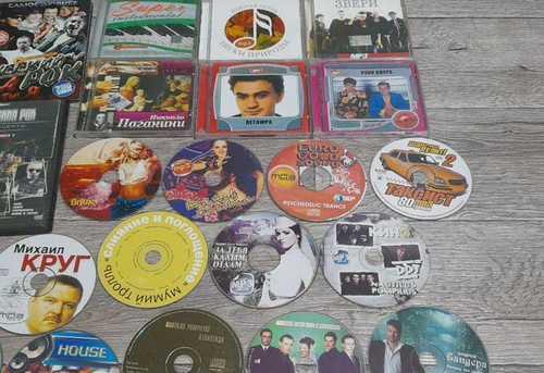 Музыкальные MP3,CD диски