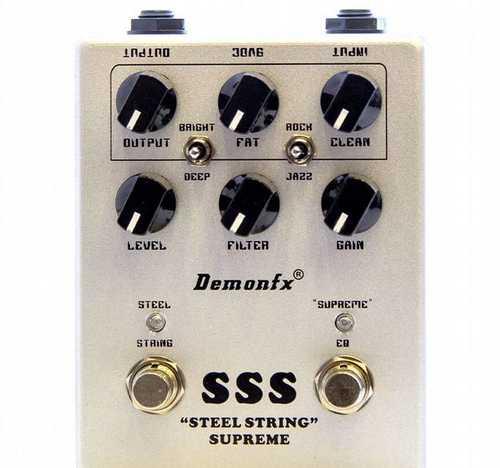 DemonFX SSS Steel Singer Supreme Overdrive (used)