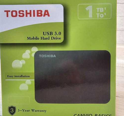 Toshiba canvio basics 1Tb