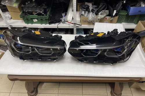 Комплект лазерных фар BMW G05/06 F95 shadow line