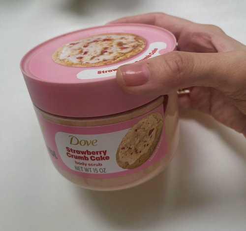 Скраб dove crumbl