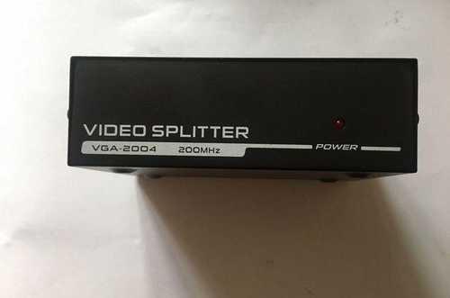 Разветвитель video splitter vga-2004