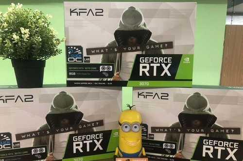 Новая Видеокарта KFA2 GeForce RTX 3070 core