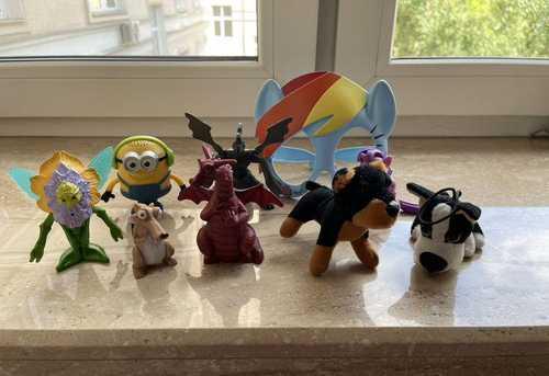 Игрушки из Mcdonalds Happy meal лот 9 шт