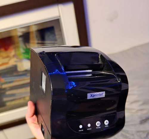 Принтер этикеток xprinter xp 365b термопринтер