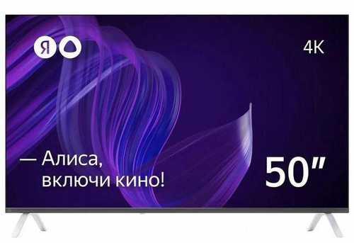 Телевизор Яндекс 50" с Алисой yndx-00072 4K UHD, S