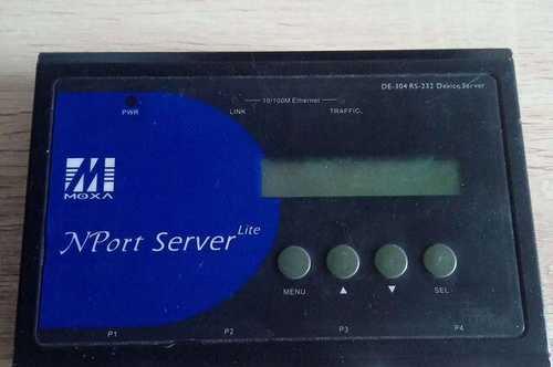Сервер RS-232- LAN Moxa NPort DE-304
