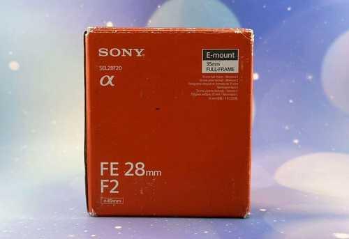 Sony FE 28mm f/2 Комплект (sn 41263)