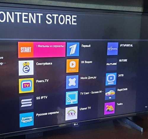 Телевизор Lg SMART tv 43