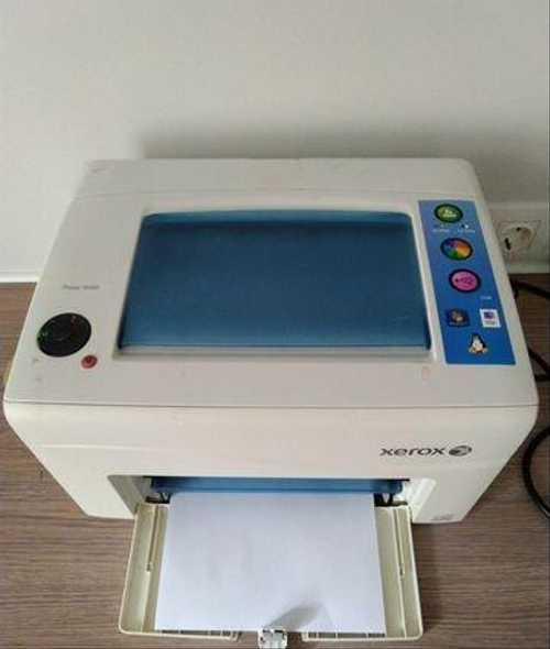 Принтер лазерный Xerox Phaser 6000, цветн., A4
