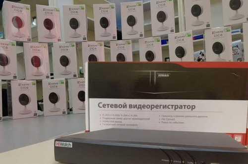 IP Регистраторы 4 PoE кан. DS-N304P(C) HiWatch