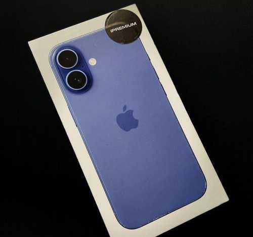 iPhone 16, 128 гб Ultramarine. Новый Sim Esim