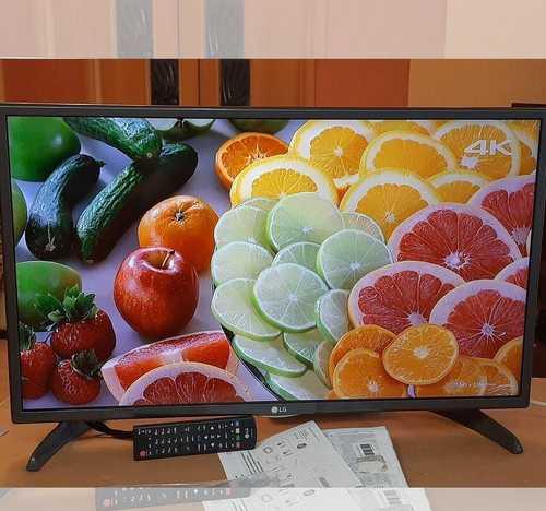 Телевизор LG с цифрой DVB-T2, hdmi,usb