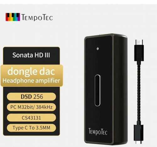 Tempotec Sonata E35 Type C/USB Цап-усилитель