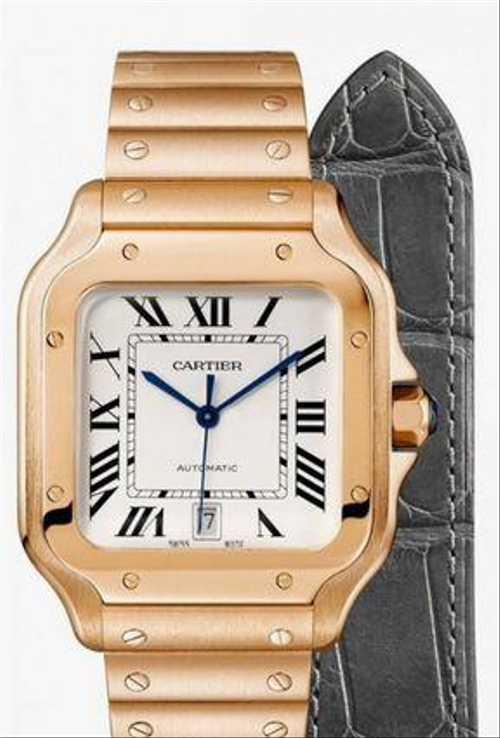 Cartier Santos de Cartier rose gold NEW