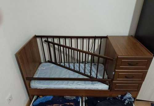 Детская кровать до 3 лет