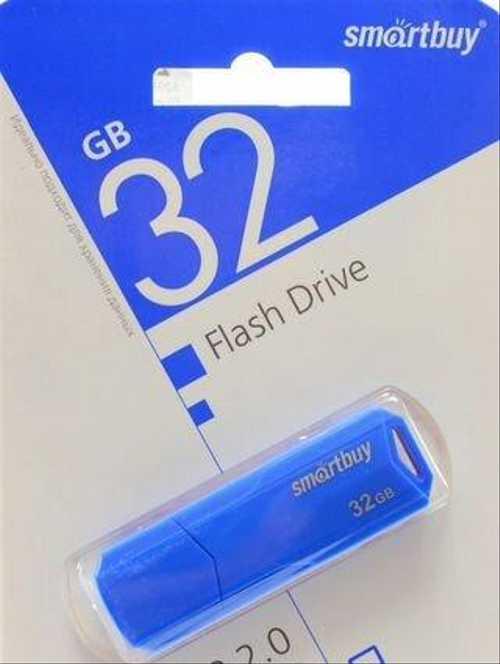 USB флешка 32GB Smartbuy clue Blue