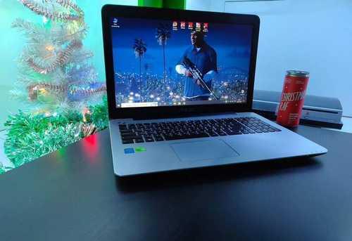 Красивый, быстрый ноутбук Asus K555L, 2015, синий