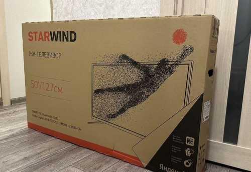 Телевизор Starwind, 50 дюймов, UHD 4K (новый)