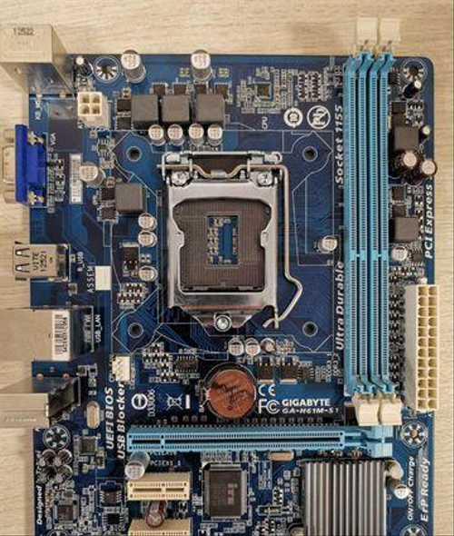 Gigabyte GA-H61M-S1 LGA 1155